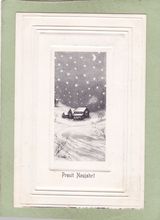 Kitsch Landschaft Rahmen Prosit Neujahr 1906 (Gebraucht) in Herisau für CHF 1 – mit Lieferung ...