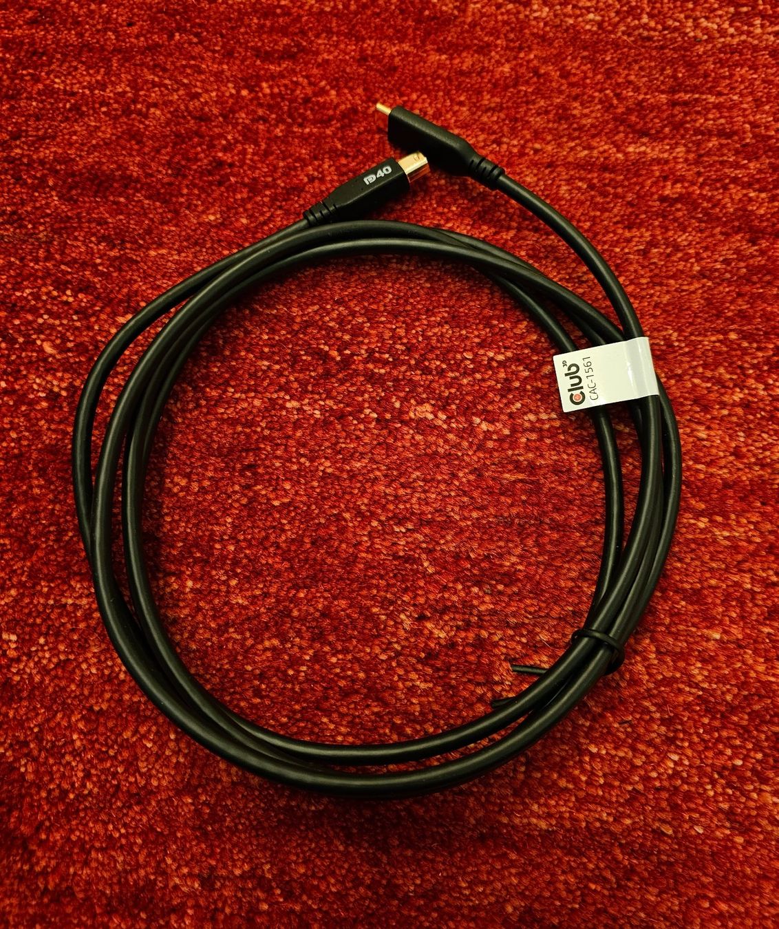 Club3D USB-C auf Mini DisplayPort Kabel - Neuwertig! (Gebraucht) in ...