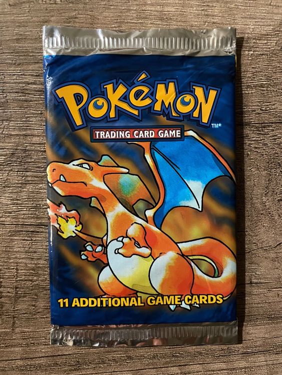Pokemon Charizard 1999 Base Set Booster (Neu und originalverpackt) in ...