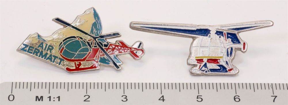 Air Zermatt Pin 1993 + Heli Pin Rare | Kaufen auf Ricardo