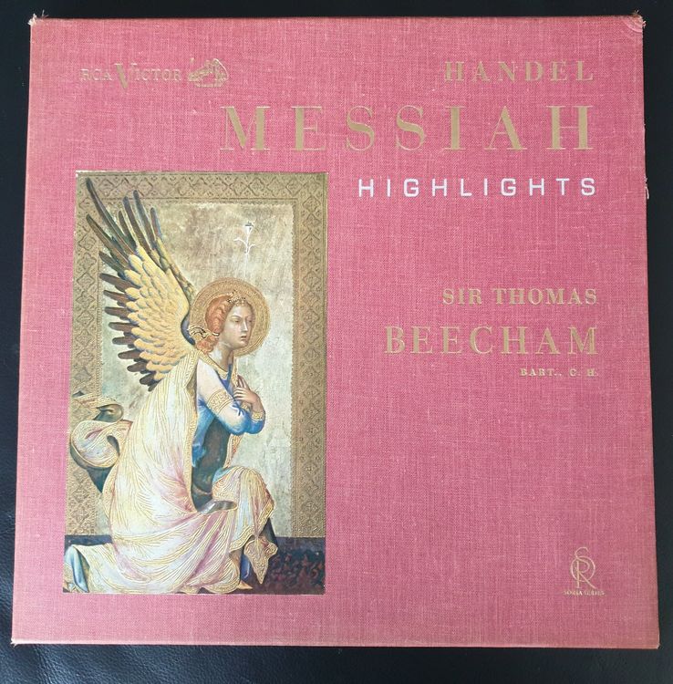 HANDEL "MESSIAH HIGHLIGHTS" THOMAS BEECHAM LP BOX 1959 | Kaufen auf Ricardo