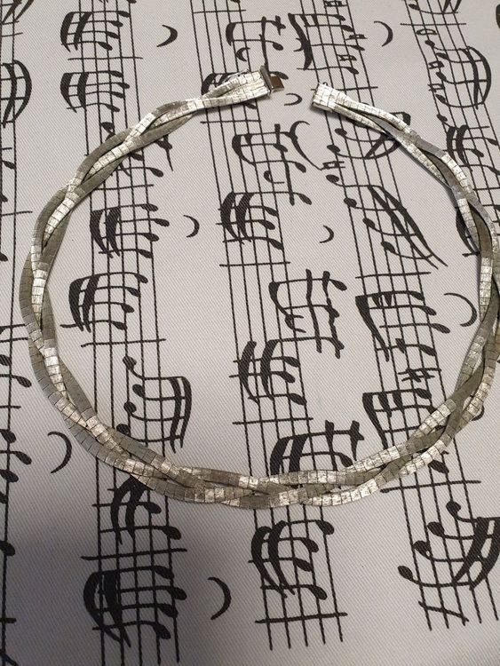 DESIGNER COLLIER IN 800er SILBER GE- | Kaufen auf Ricardo