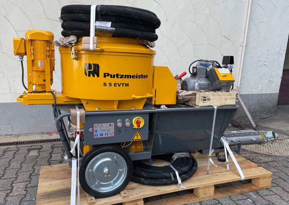Putzmeister S5 EV/TM Putzmaschine Lehmputzmaschine (Gebraucht) in Basel für CHF 9500 – nur ...