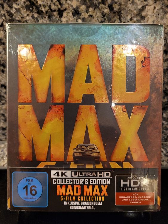 Mad Max Collection - 1-5 - 4K UHD UltraHD - Originalverpackt | Kaufen ...