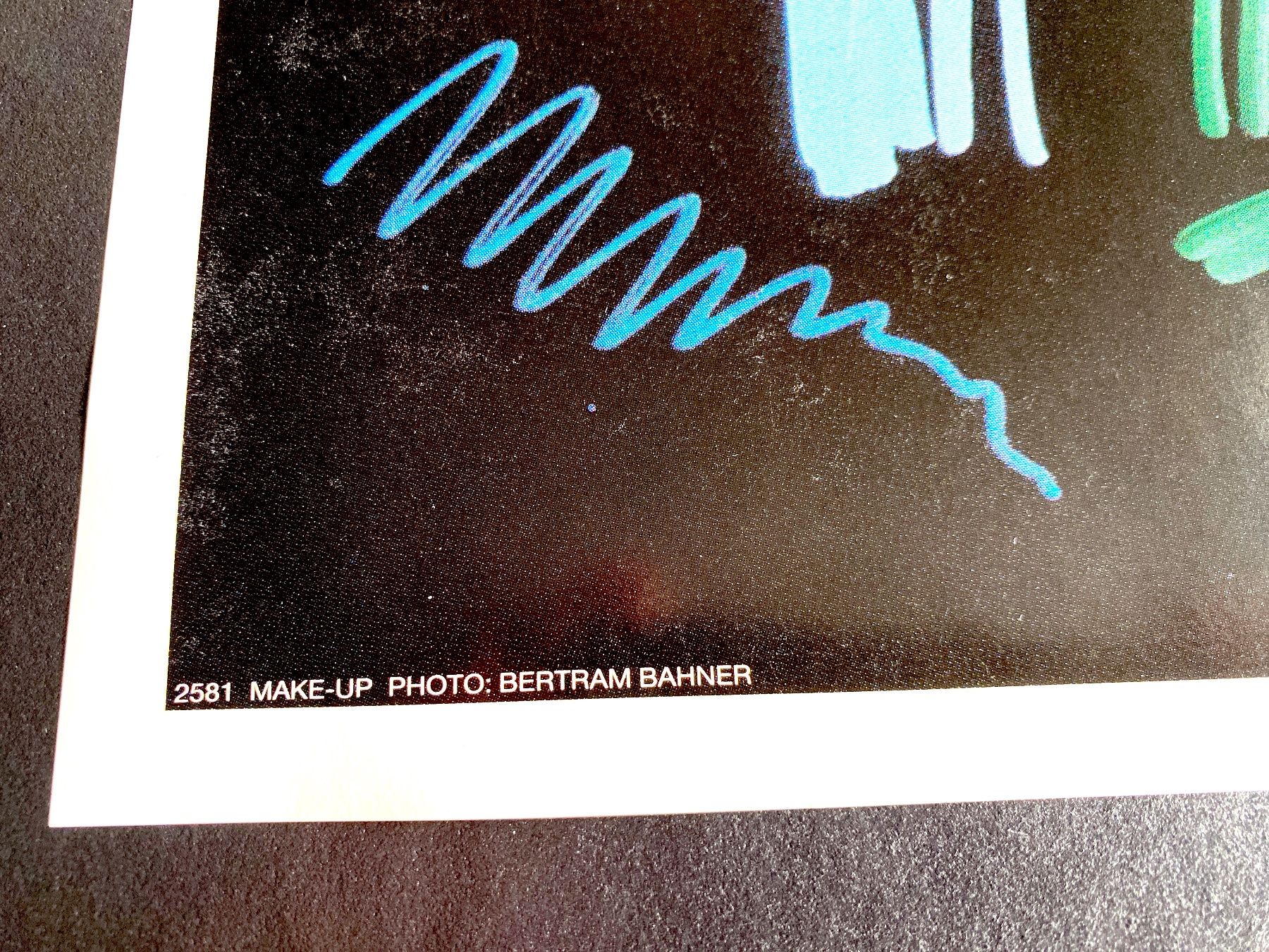 👩🏼‍🎨 Art Poster B. Bahner, Make up, Neuwertig! 🎨 (Neu (gemäss ...