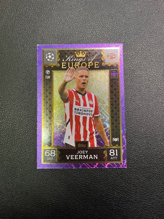 Topps Match Attax 2024/25 Joey Veerman 264 (Neu (gemäss Beschreibung ...