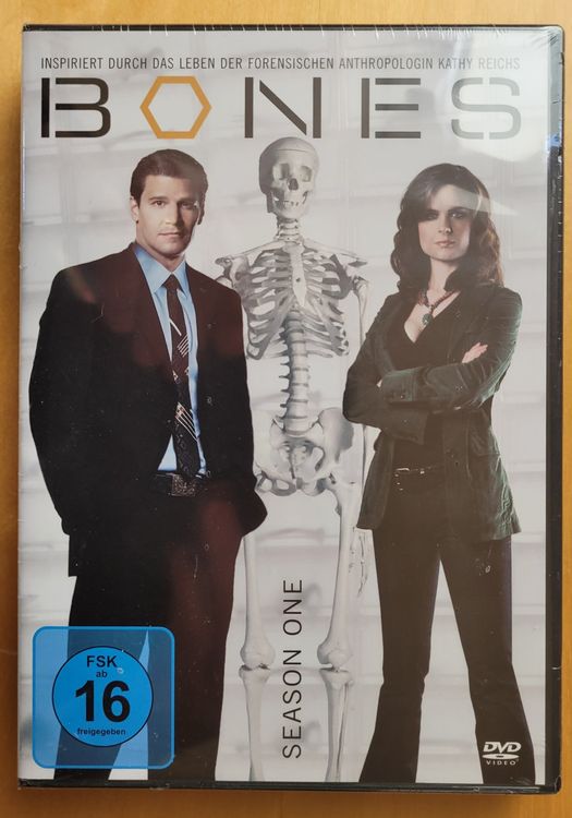 BONES – SEASON ONE - 6 DVDs - ÜBER 15 STUNDEN LAUFDAUER | Kaufen auf Ricardo