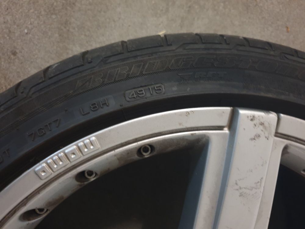 Momo GTR 18 Zoll 5x120 Felgen mit Sommerpneu (Gebraucht) in ...