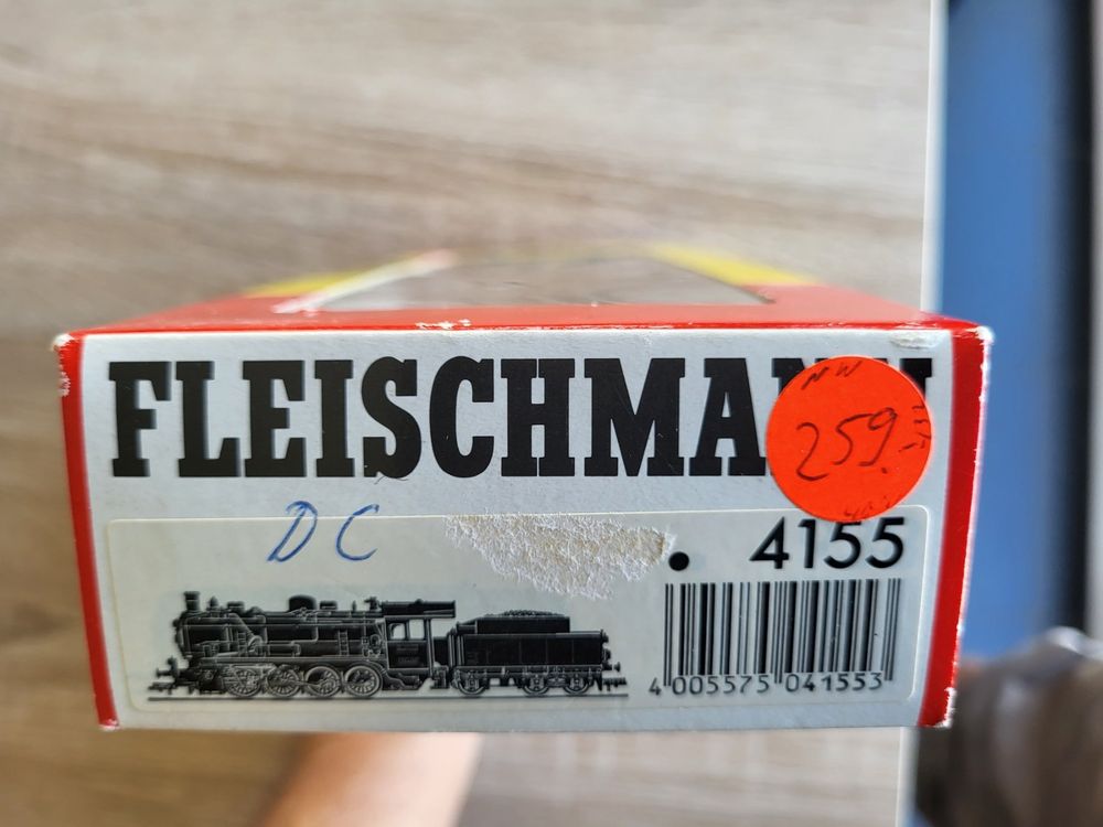 H0 Fleischmann DB Dampflok Baureihe 55 4555 | Kaufen auf Ricardo