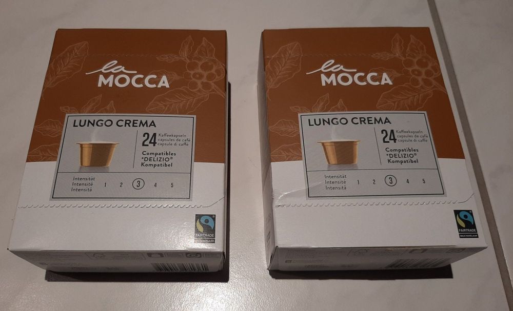 2 Packungen *La Mocca Lungo Crema* (Neu und originalverpackt) in ...