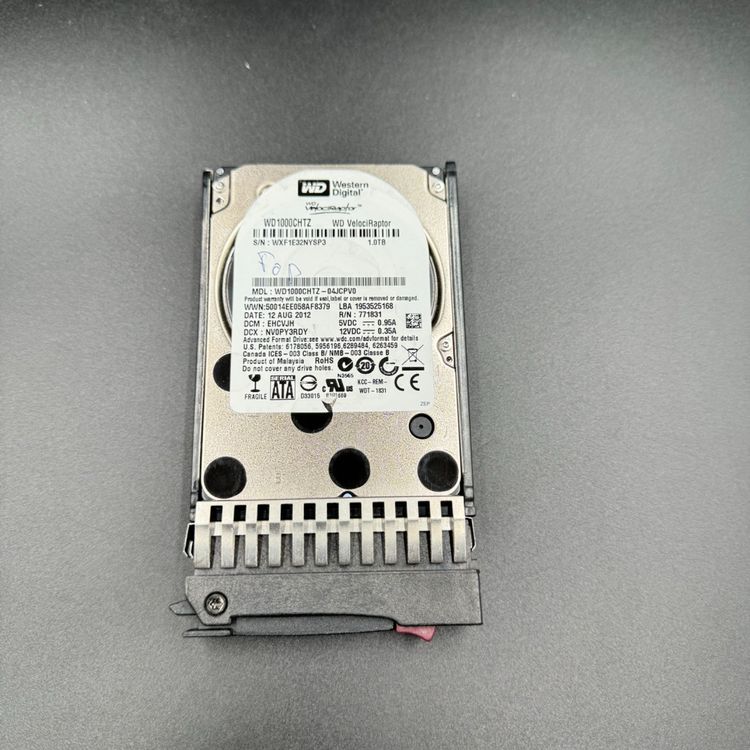 Western Digital VelociRaptor WD1000CHTZ 1TB HDD (Gebraucht) in Crissier ...