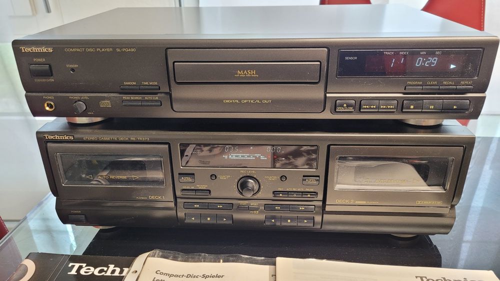 Technics CD-Player und Doppelkassetten-Recorder (Gebraucht) in Buchs ZH ...