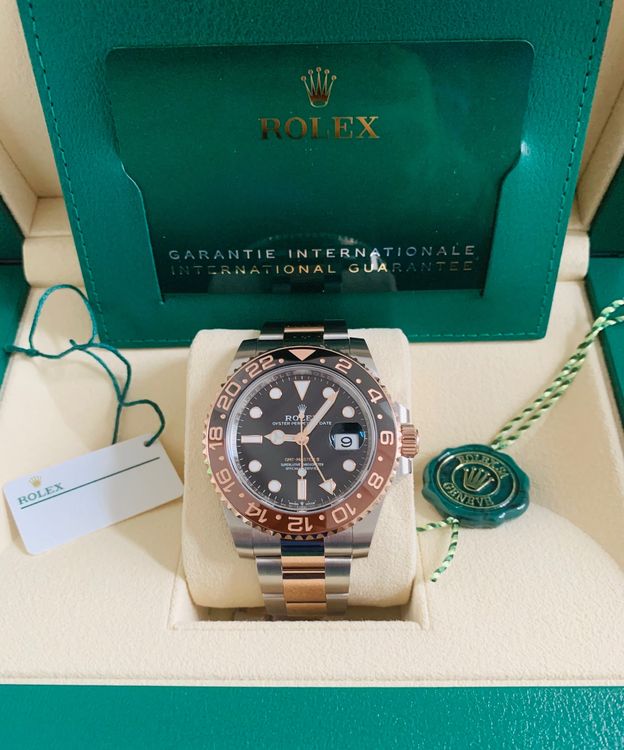 ROLEX GMT-MASTER II ROOTBEER / 126711CHNR NEW / 2022 ab MSRP (Neu ...