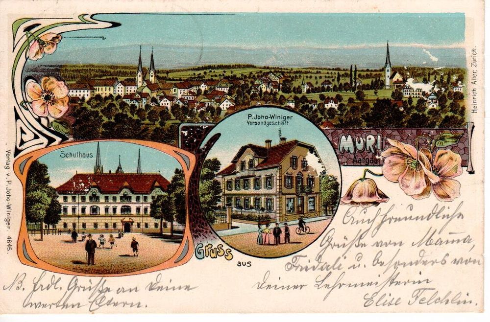 Gruss aus Muri 1906 (Gebraucht) in Wolhusen für CHF 20 – mit Lieferung auf Ricardo kaufen