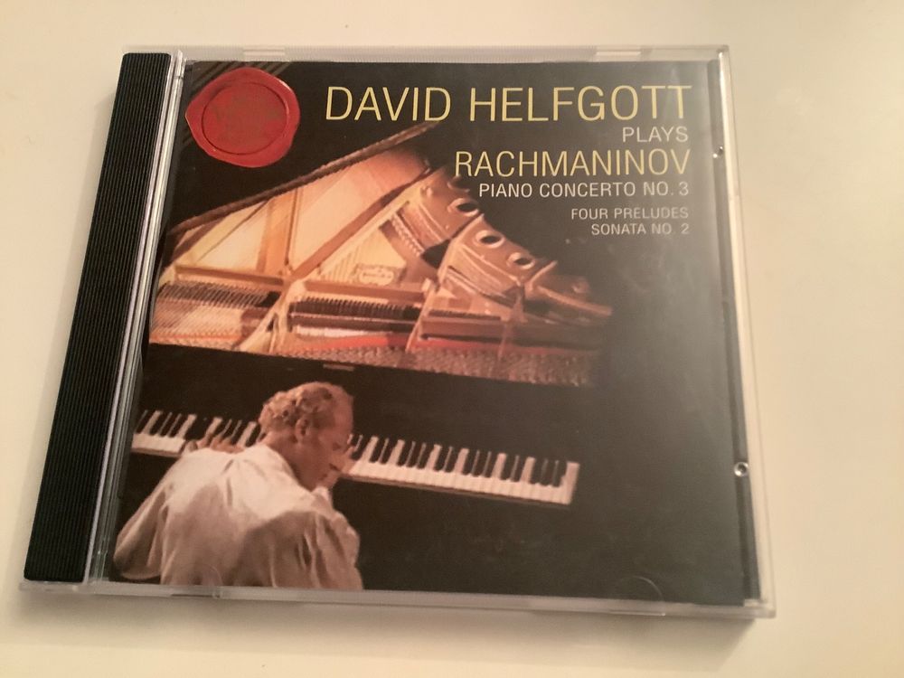 David Helfgott plays Rachmaninov / Pian Concerto No. 3 / (Gebraucht) in ...