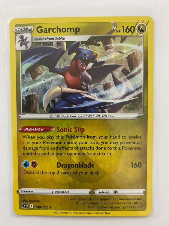 Pokemon Garchomp 109/172 holo Brilliant Stars EN | Kaufen auf Ricardo