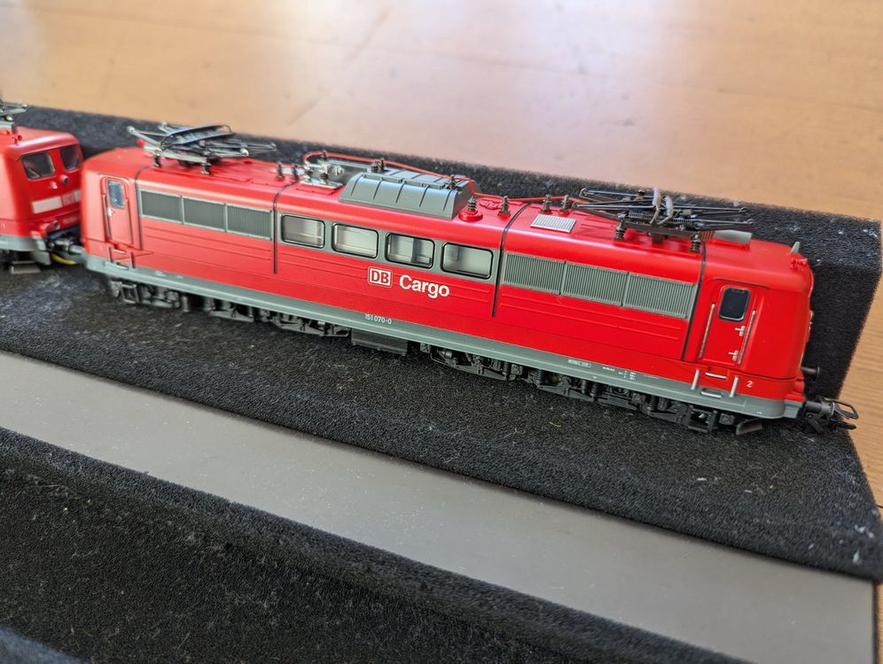 Märklin 37432 Doppeltraktion BR 151 der DB Cargo (Gebraucht) in Zürich ...