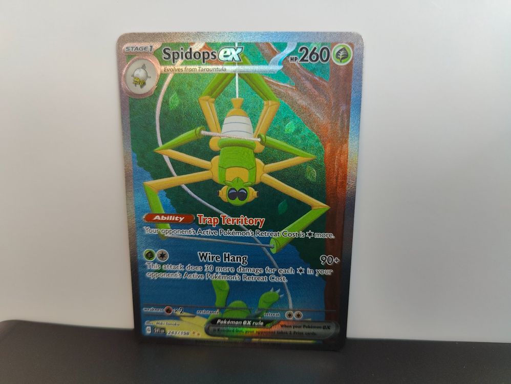 Spidops ex - 243/198 - SV01: Scarlet & Violet Base Set | Kaufen auf Ricardo