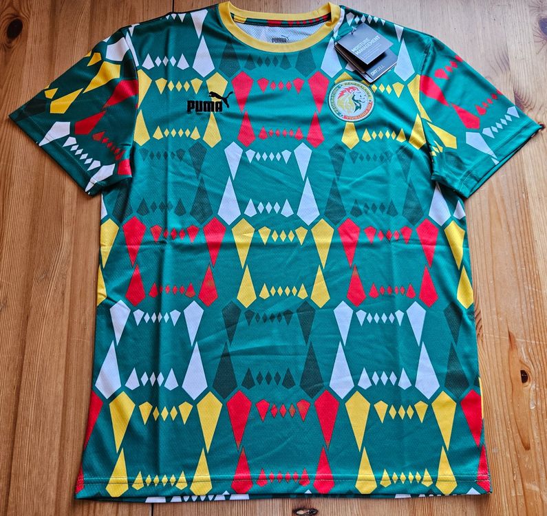 Einlaufshirt Senegal Puma Gr. S NEU Trikot Fussball Afrika (Neu (gemäss ...