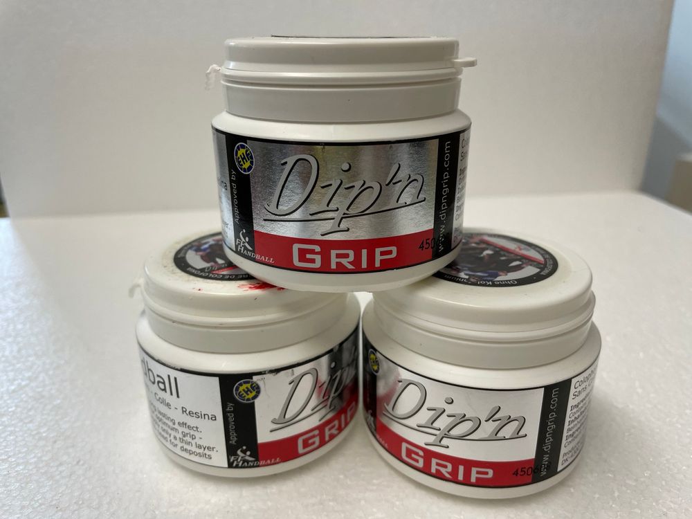 Dip'n Grip Handball Haftmittel (Klebebalsam) 3 x 100g Dosen | Kaufen auf Ricardo