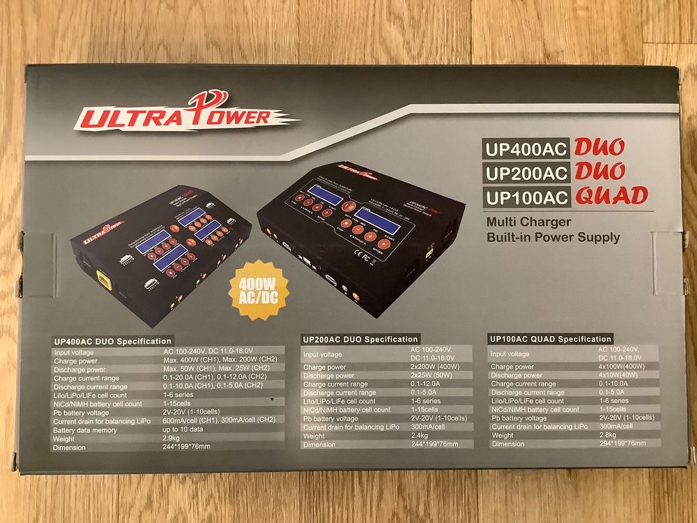 Sky-RC Ladegerät D400 Ultimate Duo 400W (Gebraucht) in Kernenried für ...