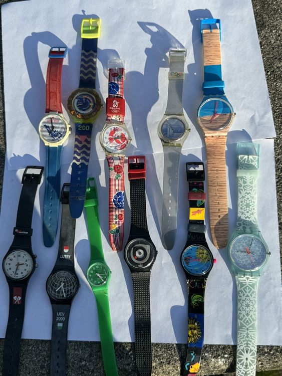 Lot de Swatch (D'occasion) à Penthalaz pour CHF 57 – avec livraison ...