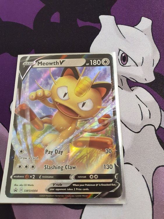 Meowth V (SWSH 004) / Pokemon (Gebraucht) in Bülach für CHF 5.9 – mit ...