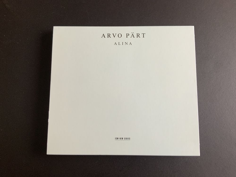 Arvo Pärt - CD Alina | Kaufen auf Ricardo