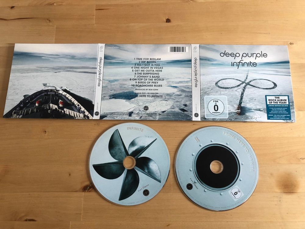 DEEP PURPLE Infinite Limited Edition CD und DVD neuwertig! | Kaufen auf ...