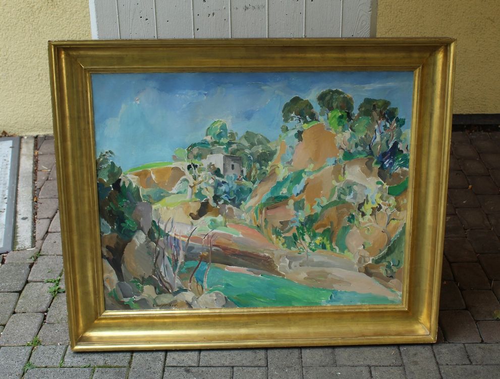 Hunziker Edwin 1901-1986 Oel auf LW Lipari handsigniert (Gebraucht) in Zürich für CHF 154 – nur ...