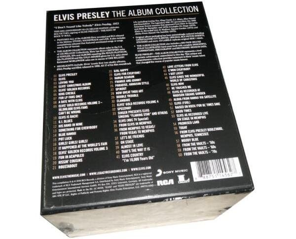 Elvis Album Collection Set-Box / Alle Alben - 60CDs (Gebraucht) in ...