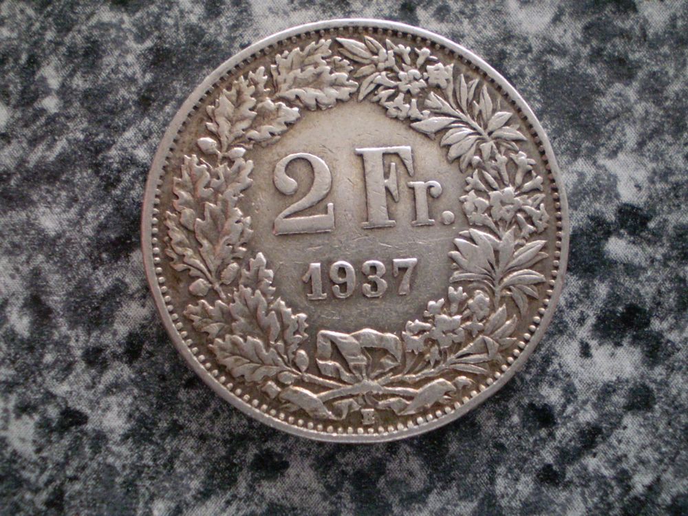 2 Fr.1937 !!! Rar !!! ab 1.- !!! (Gebraucht) in Dierikon für CHF 5 – mit Lieferung auf Ricardo ...