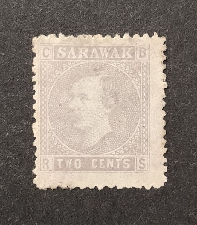 Sarawak 1875, Sir Charles Johnson Brooke, 2c ungestempelt (Gebraucht ...