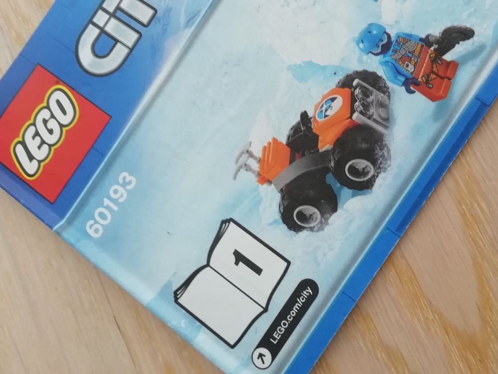 LEGO® CITY 60193 Arktis-Frachtflugzeug/ Quad / Minifiguren | Kaufen auf ...