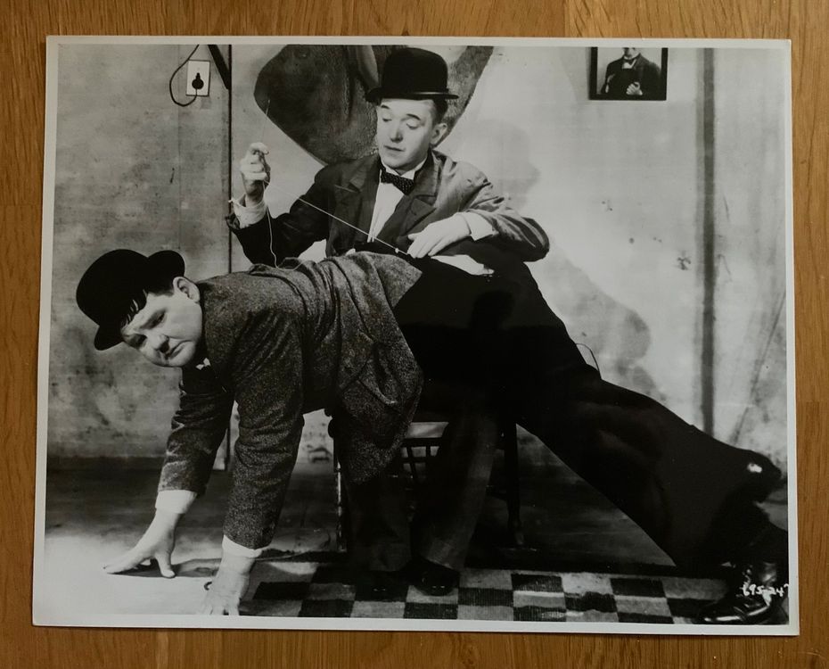 Schönes grosses Foto Stan Laurel & Oliver Hardy (Gebraucht) in Bern für ...