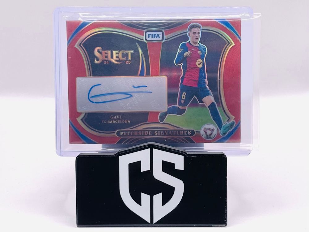 2024-24 Panini Select Gavi Red Auto FC Barcelona (Gebraucht) in ...