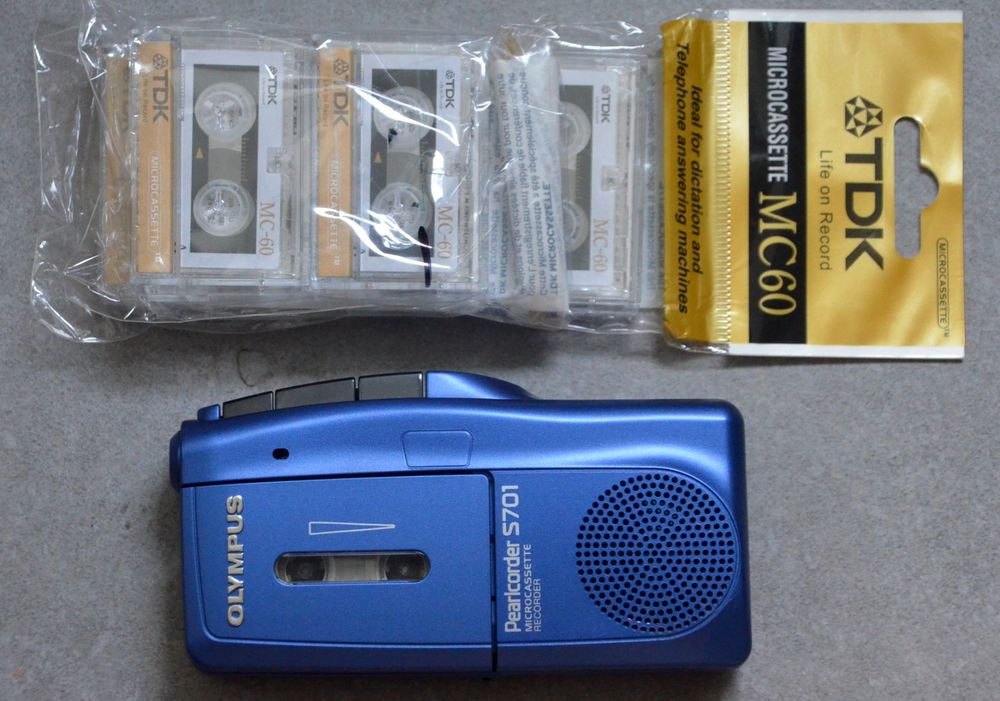 Diktaphon / Dictaphone Olympus Pearlcorder S701 | Kaufen auf Ricardo