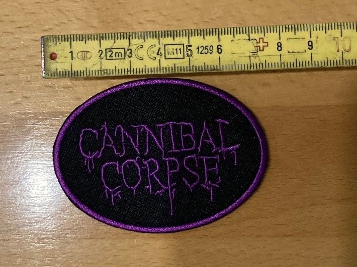 Cannibal Corpse - Patch Aufnäher Metal Rock Band 1 (Neu (gemäss Beschreibung)) in Horn für CHF 4 ...