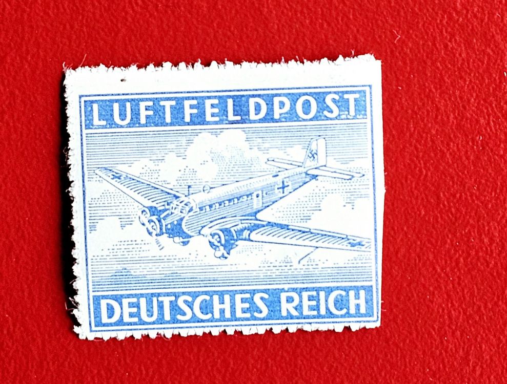 DEUTSCHES REICH FLUGPOST LUFTFELDPOST GEZACKT SCHNITT 1942 (Neu (gemäss Beschreibung)) in ...