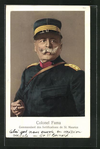Colonel Fama, Commandant des fortificati (Antik) in Berlin für CHF 4 ...