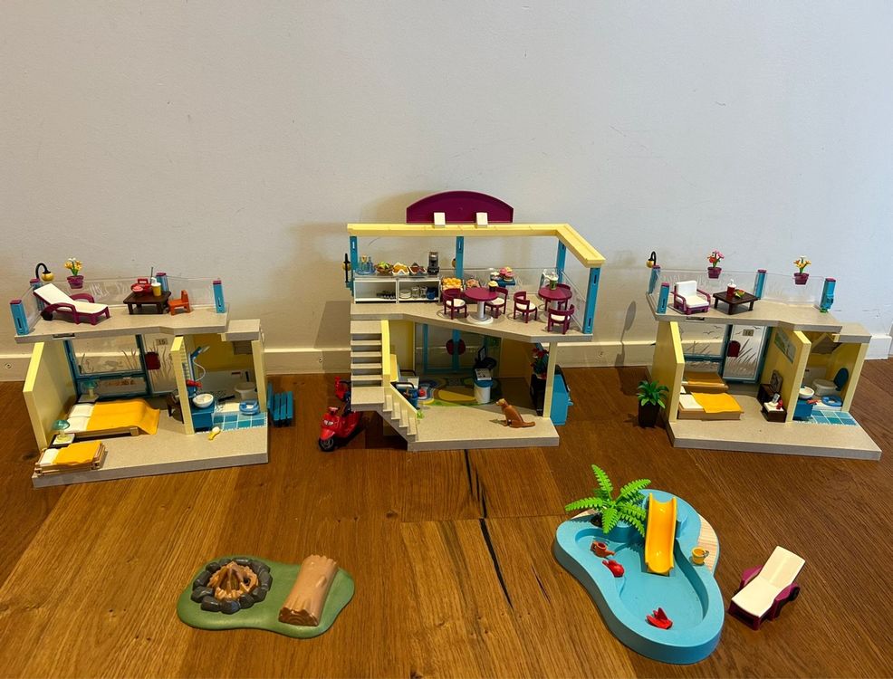 Playmobil Beach Hotel mit viel Zubehör (Nr. 70434) | Kaufen auf Ricardo