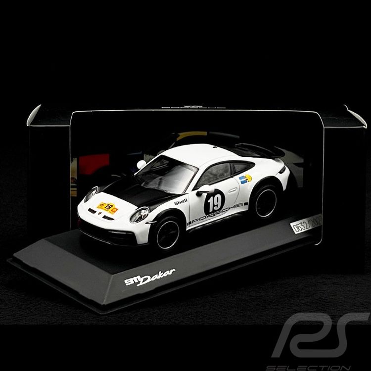 Porsche 911 Dakar 992 Rallye Safari 1971 n° 19 1:43 Spark (Neu und ...