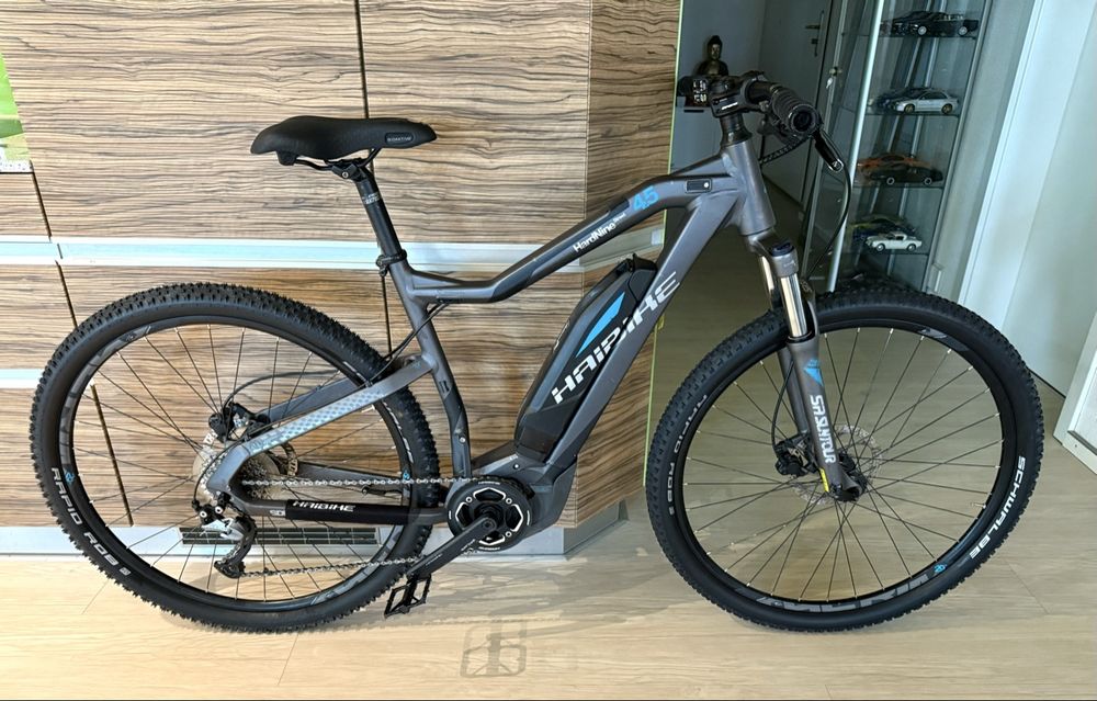 Ebike Haibike Hardnine 4.5 Yamaha 25kmh mtb elektrovelo (Gebraucht) in ...