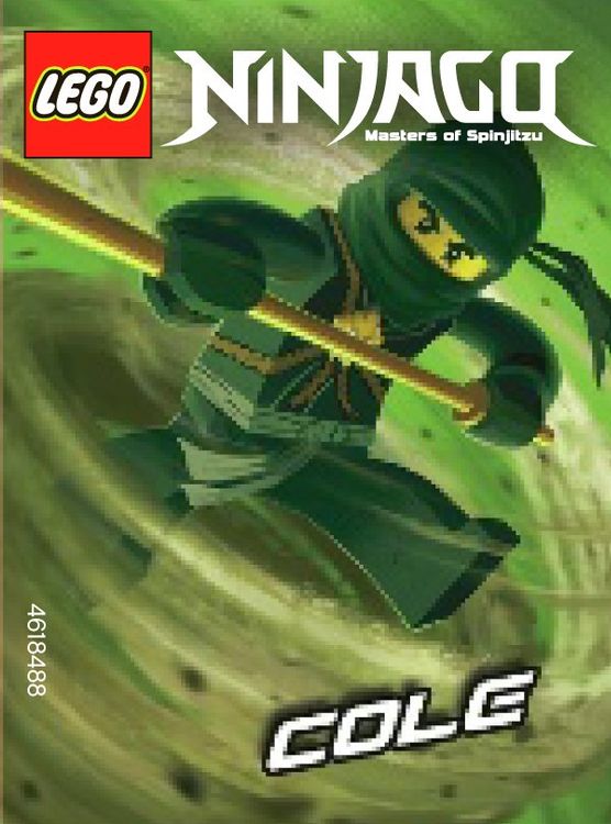 LEGO® 2112 Ninjago The Golden Weapons - Cole | Kaufen auf Ricardo