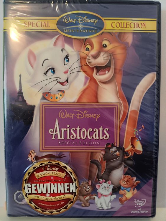 Disney - Aristocats - NEU+ORIGINAL VERPACKT (Neu und originalverpackt) in Aarau für CHF 9 – mit ...