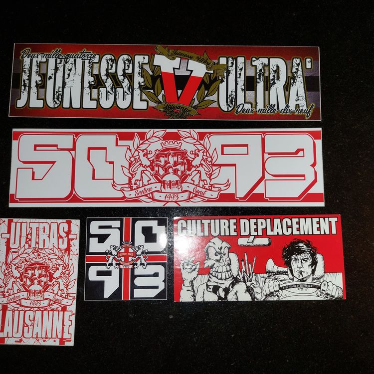 FAN STICKER 5 STK. - FC LAUSANNE! | Kaufen auf Ricardo