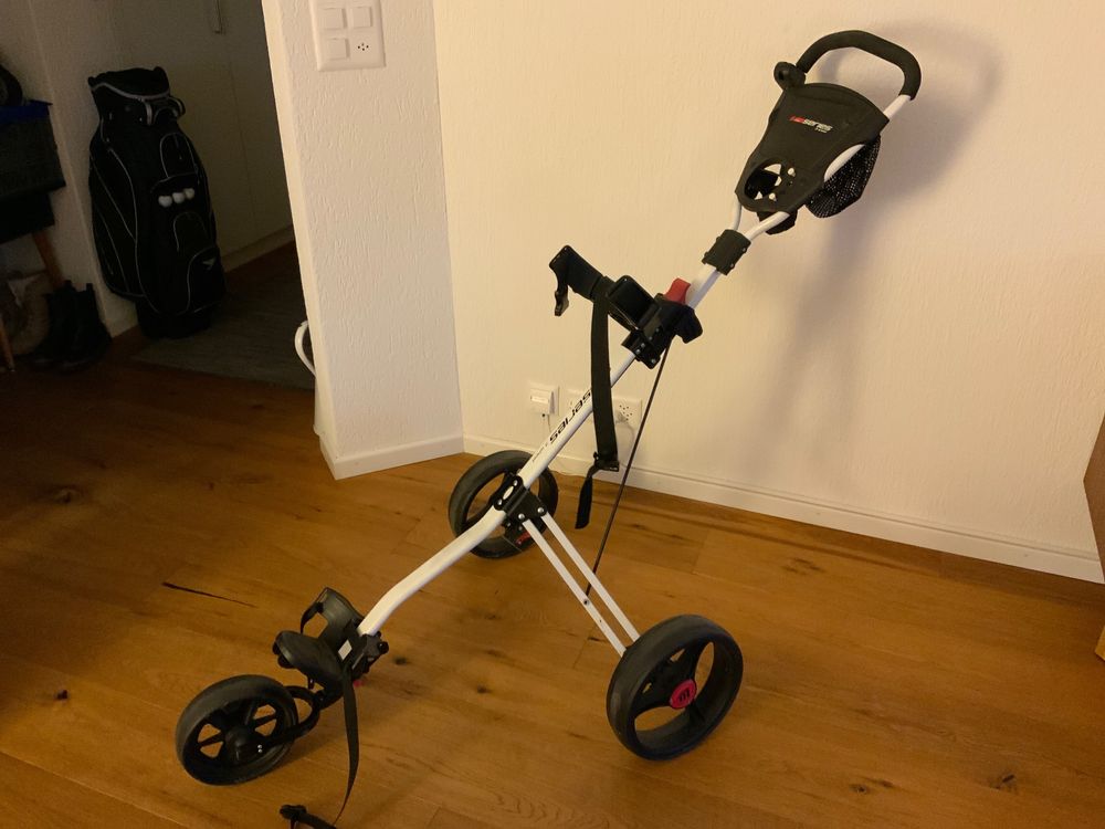 Golf caddy 5five series 3 wheel weiss | Kaufen auf Ricardo