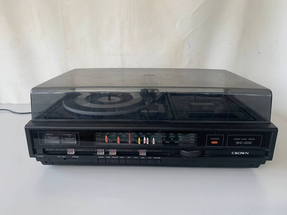 Crown SHC-3330 Stereo Music Center Anlage ungetestet L 7559 (Gebraucht ...