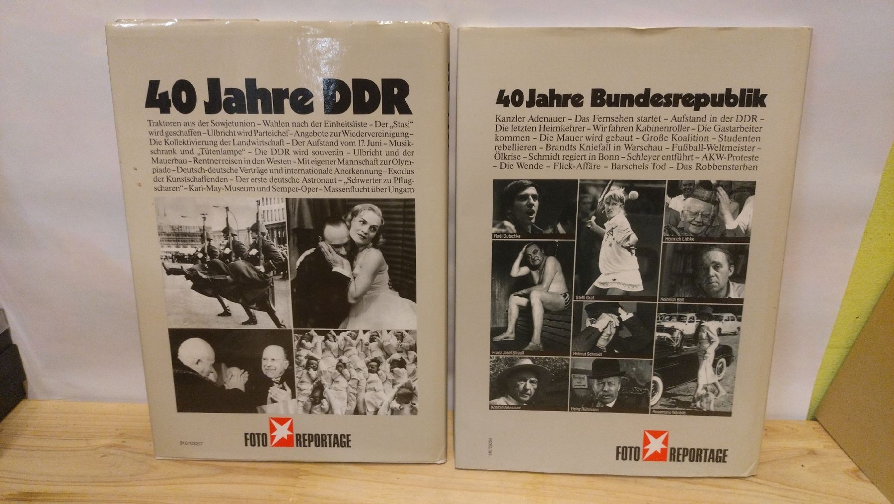 Livre rare: 40 Jahre DDR + Bundesrepublik Allemagne Est 58 (Gebraucht ...
