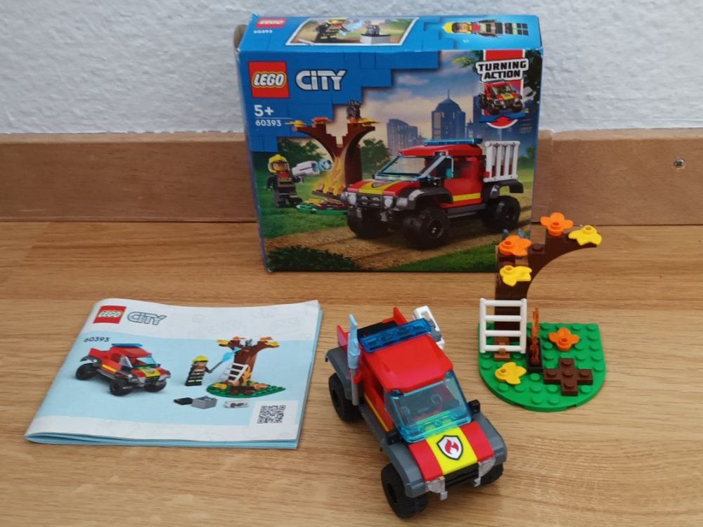 Lego City 60393 Feuerwehr-Geländewagen, komplett, 5+ Jahre (Gebraucht ...